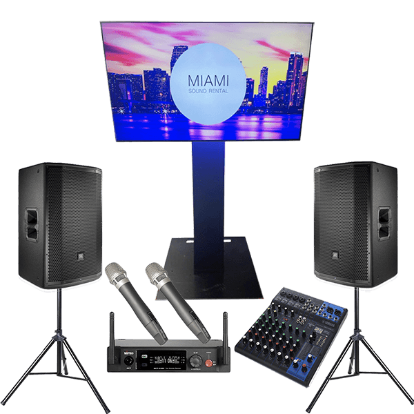 Speaker Rental from $60/day in Miami & Fort Lauderdale